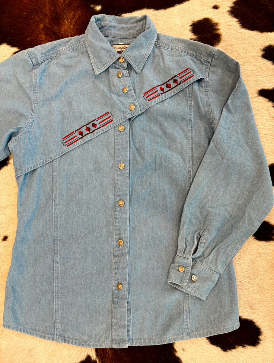 90’s Cowboy Collar (M) – The Buckskin Babes