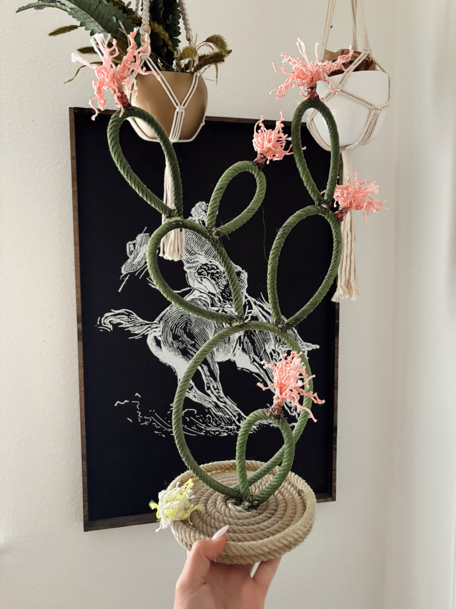Cactus Rope Decor – The Buckskin Babes