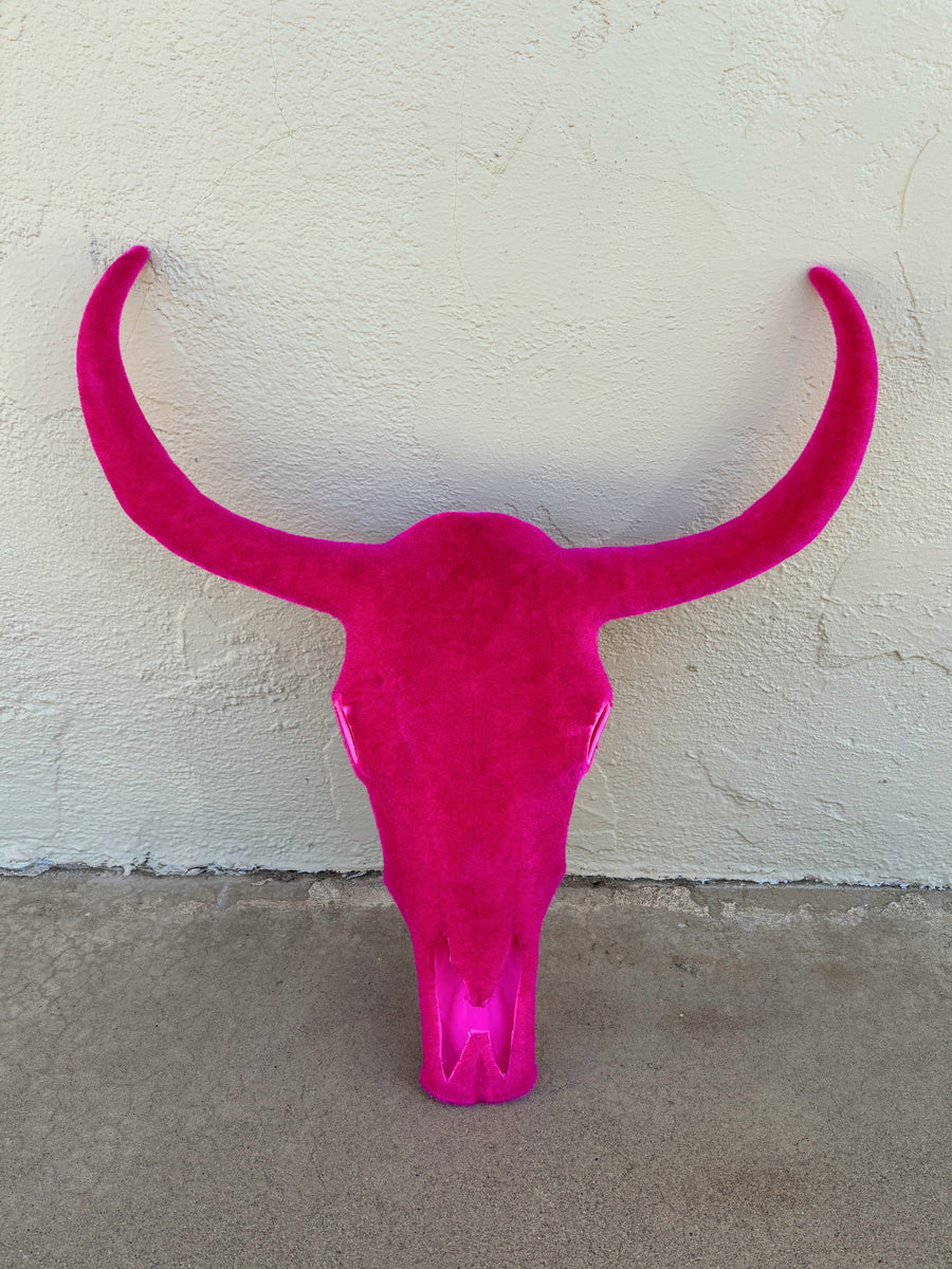 Pink Velvet Longhorn – The Buckskin Babes