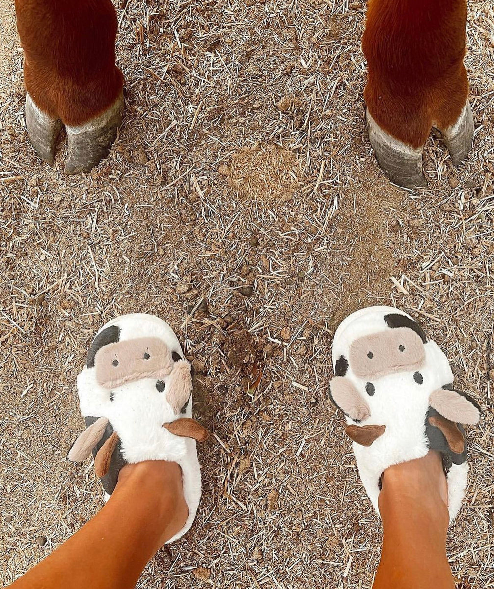 Moo Moo Slippers – The Buckskin Babes